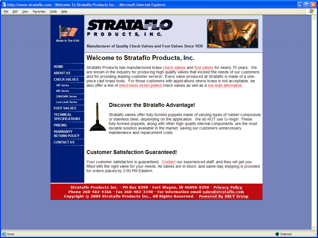 Strataflo Products - DBLY Group, LLC